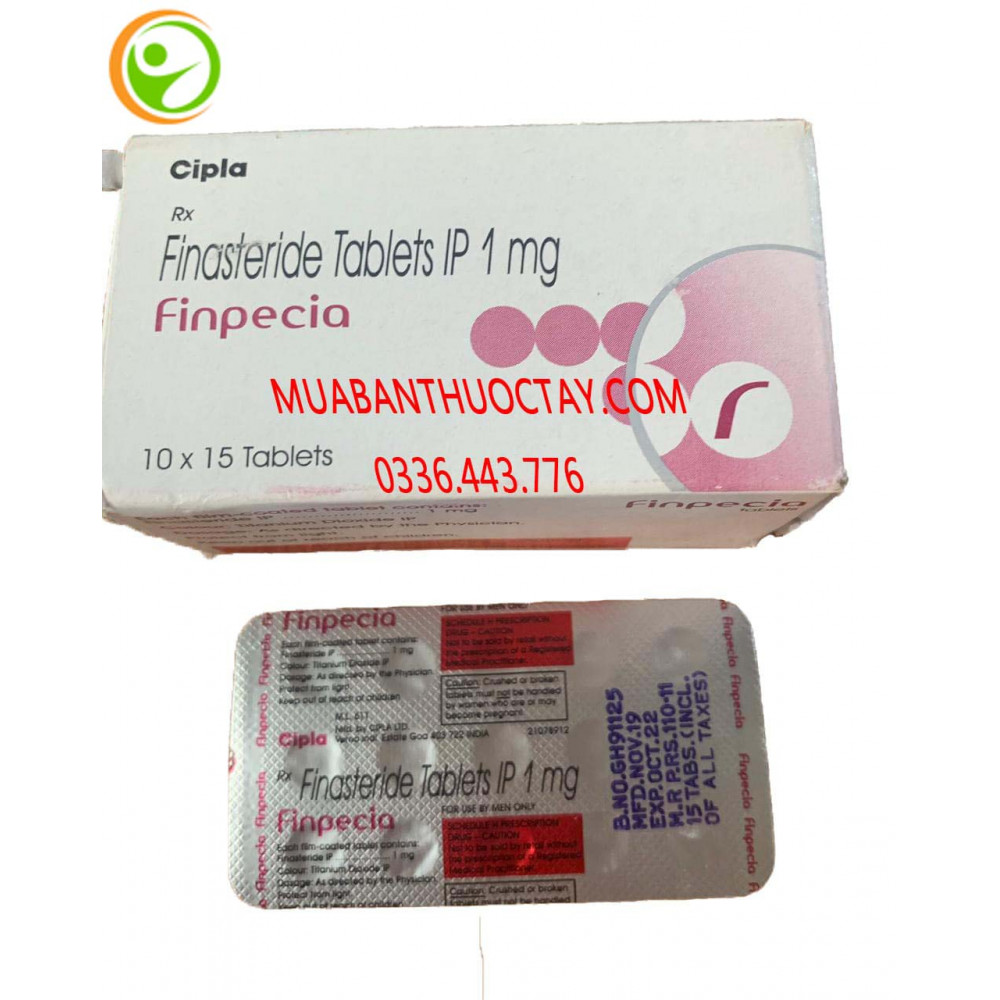 Finasteride 1mg thuốc điều trị rụng tóc