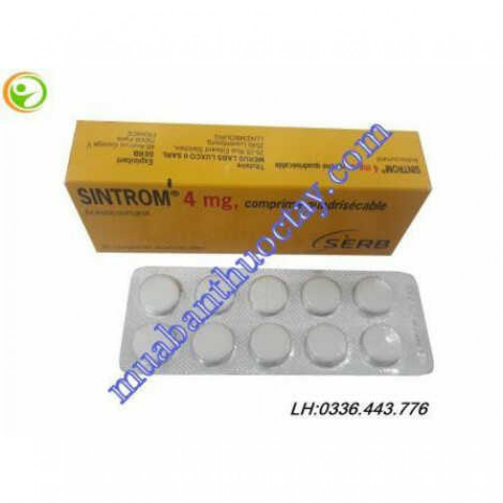 Thuốc chống đông Sintrom 4mg